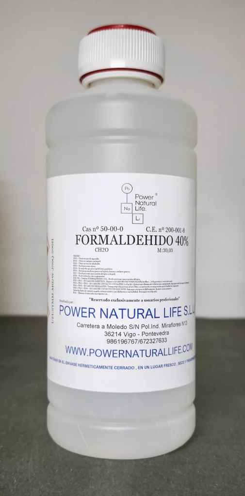 FORMOL 40% (FORMALDEHIDO) | ALTA CALIDAD - POWER NATURAL LIFE